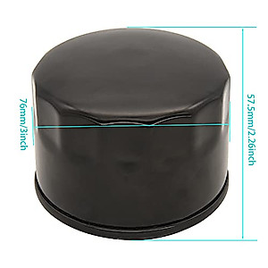 HAOFANG 492932S Oil Filter,Compatible with for BS 492932 695396 696854 492932B 492056 795890 842921 Kohler 2505001 Tecumseh 36563(4 PCS)