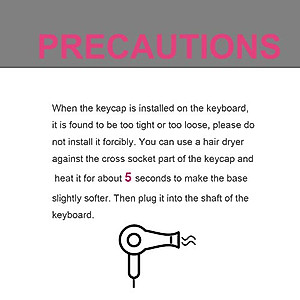 Shunwei-shop Gaming Keycaps Pikachu Resin Keycaps for Cherry MX Swtiches (Master Ball)