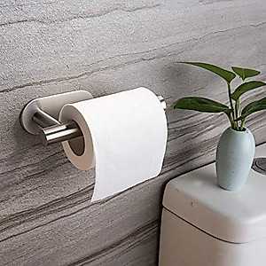 YIGII Hair Tool Organizer Wall Mount + Toilet Paper Holder Stand