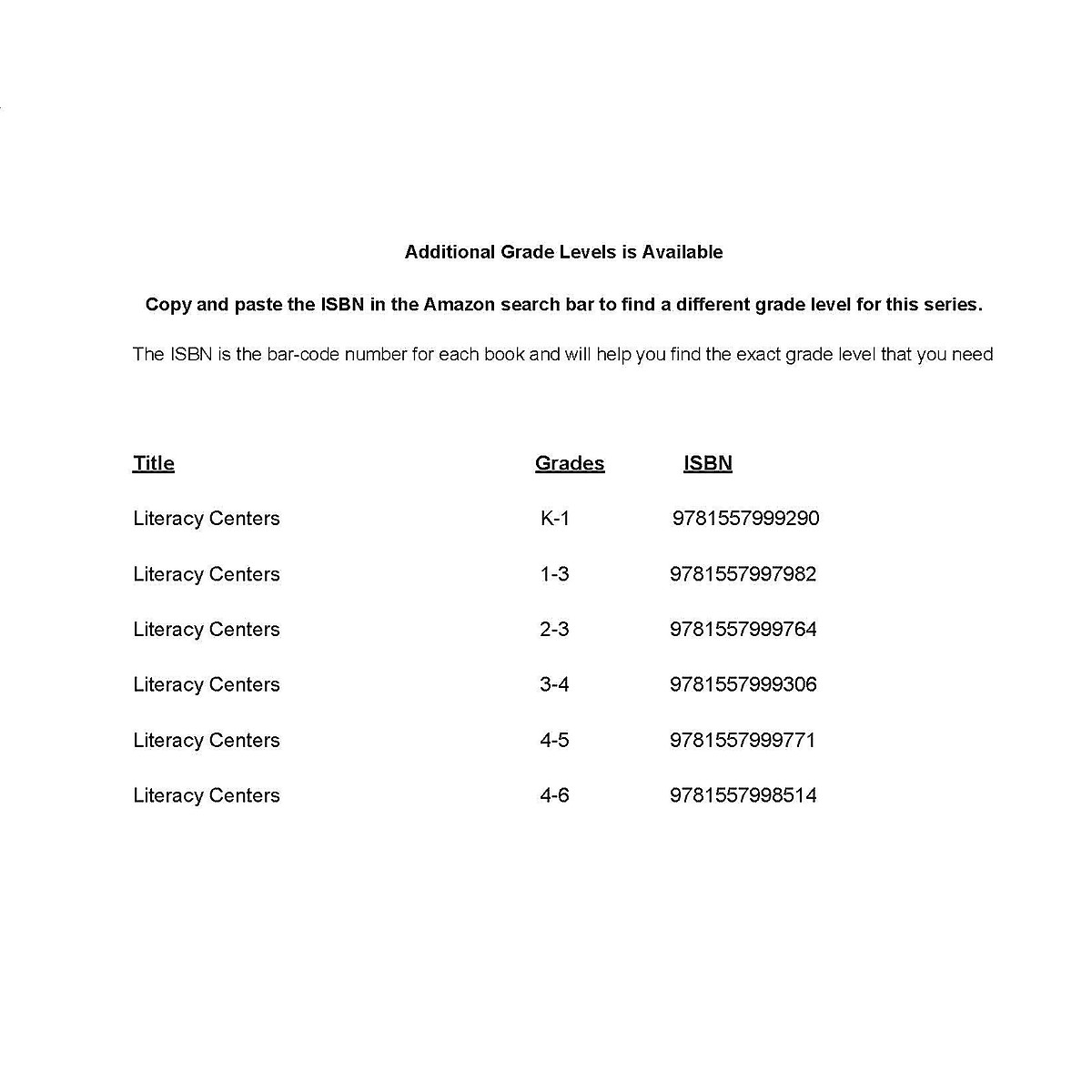 Take It to Your Seat Literacy Centers, Grades 4-6