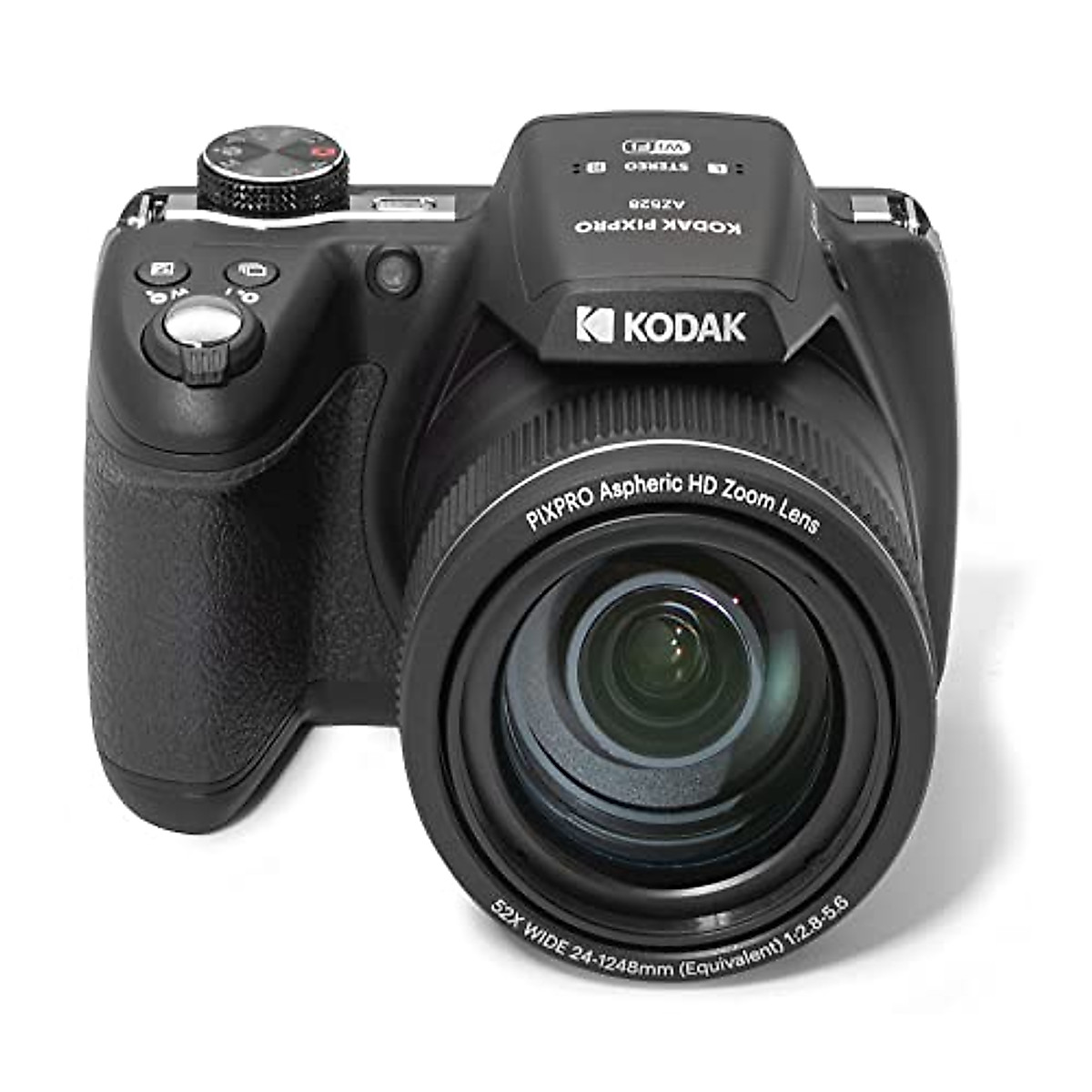 Kodak PIXPRO AZ528 16MP Astro Zoom Digital Camera with 52x Zoom and 3-Inch LCD Display (Black) Bundle with 32GB Class 10 UHS-I U1 SDHC Memory Card (2 Items)
