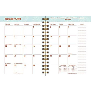 Posh: Deluxe Organizer 17-Month 2020-2021 Monthly/Weekly Planner Calendar: So Much Gratitude