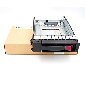 3.5" 373211-001 Hybrid Tray Caddy with 654540-001 2.5" SSD to 3.5" SATA for HP ProLiant DL140 G3 DL320 G4 DL160 G5 DL160 G6 DL370 ML370 DL145