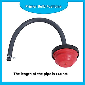 YUSUKEGU 570682A 951-10888A Carburetor Primer Bulb Line Hose Kit Compatible with MTD Cub Cadet Craftsman Troy Bilt Snowblower HMSK100 HMSK105 HMSK110 0682A 32180C AV520 (Pack of 4)