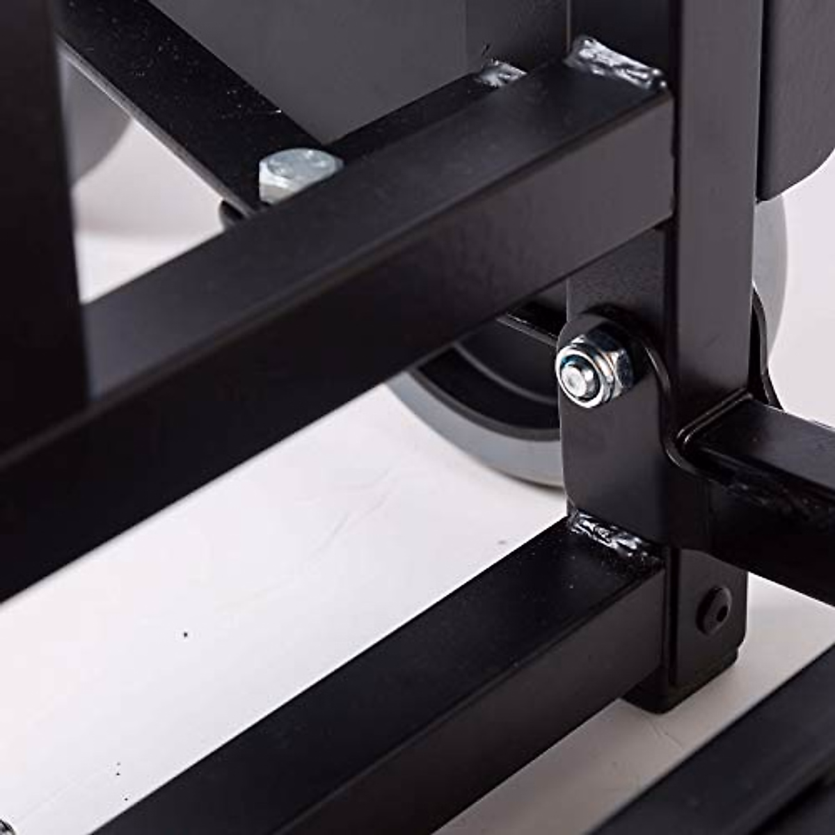 Hihone Stair Climbing Cart,330LBS Capacity Folding Stair Climber Hand Truck 6 Wheels & 2 Backup, Adjustable Handle Length Dolly Cart Trolley for Stairs, Flat Ground