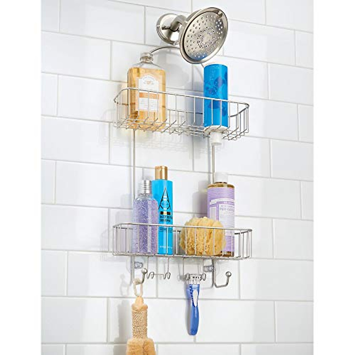 iDesign Classico Shower Caddy, Satin