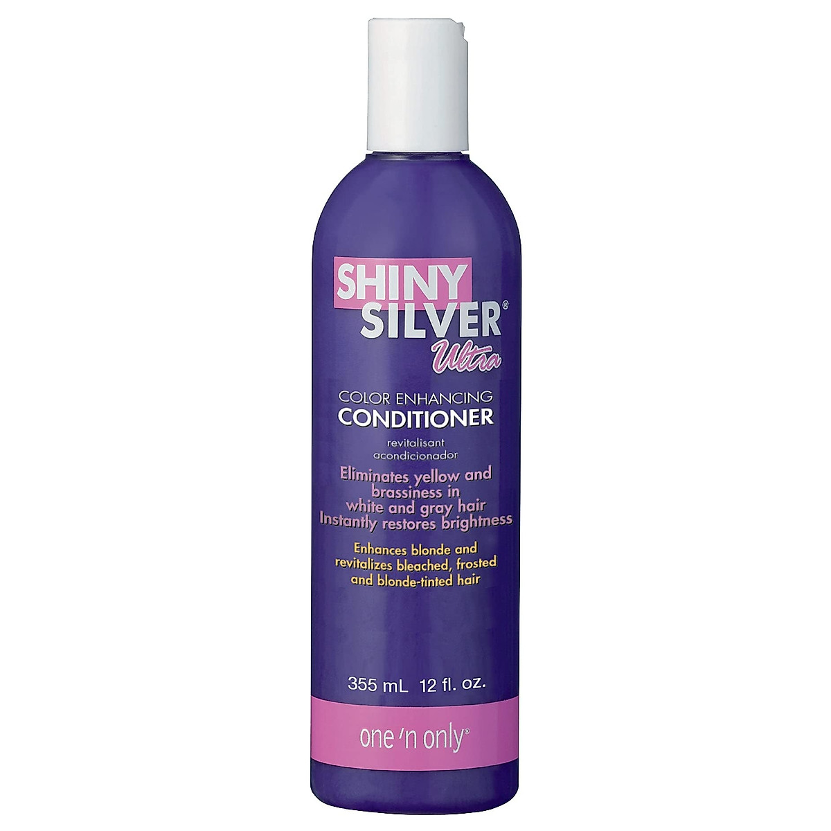 one 'n only Shiny Silver Ultra Color-Enhancing Conditioner, 12 fl. oz