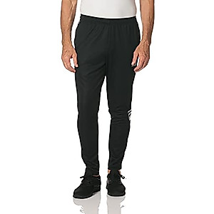 adidas Men's Tiro 21 Track Pants, Black/White, Small