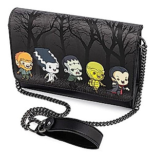 Loungefly Universal Monsters Chibi Chain Strap Crossbody Bag Purse