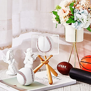 Baseball Display Case, UV Protected Acrylic Cube Baseball Holder Square Clear Box Memorabilia Display & Storage Sports Official Baseball Display Case - Autograph Display - Fits Official Size Ball