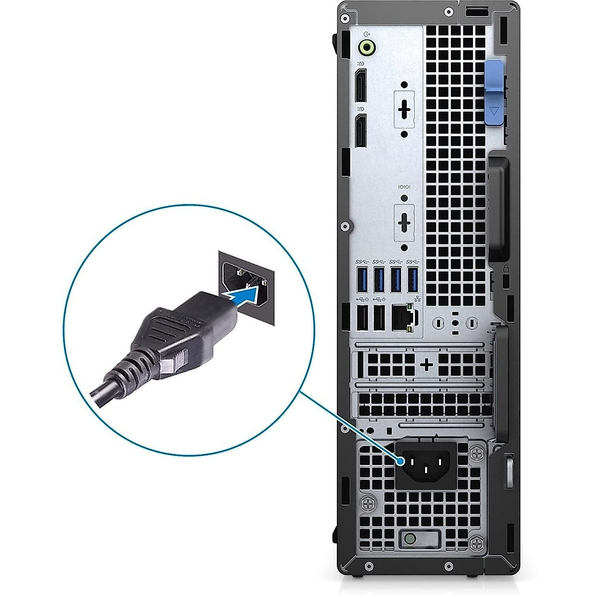 Dell OptiPlex 5000 5090 Desktop Computer - Intel Core i5 10th Gen i5-10505 Hexa-core (6 Core) 3.20 GHz - 16 GB RAM DDR4 SDRAM - 256 GB M.2 PCI Express NVMe 3.0 x4 SSD - Small Form Factor - Black