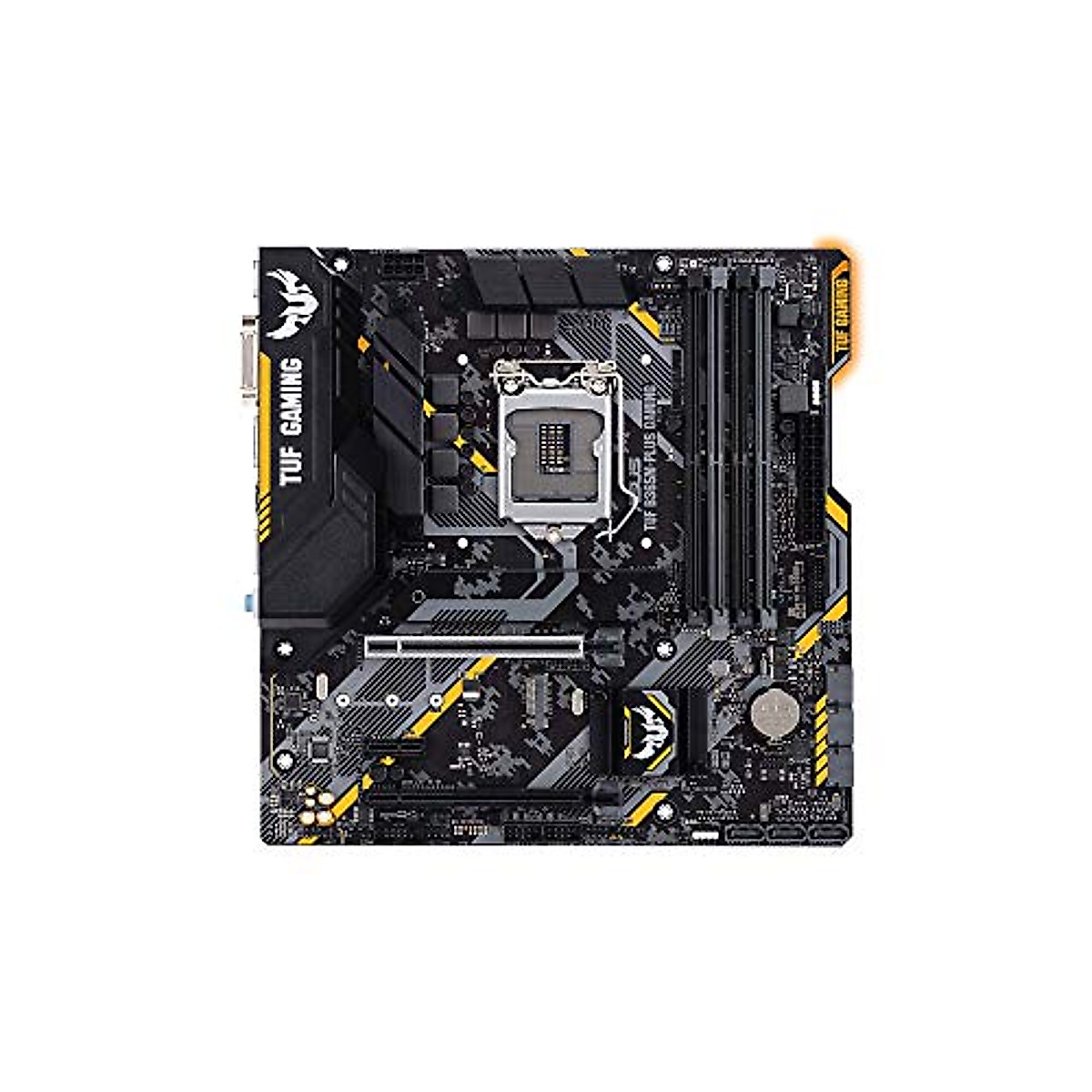 Asus TUF B365M-PLUS Gaming (Wi-Fi) LGA1151 (300 Series) DDR4 HDMI WiFi M.2 mATX Motherboard