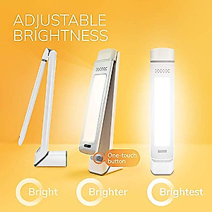 Circadian Optics Lumos 2.0 Light Therapy Lamp | Ultra Bright 10,000 Lux Full Spectrum LED Light (White)