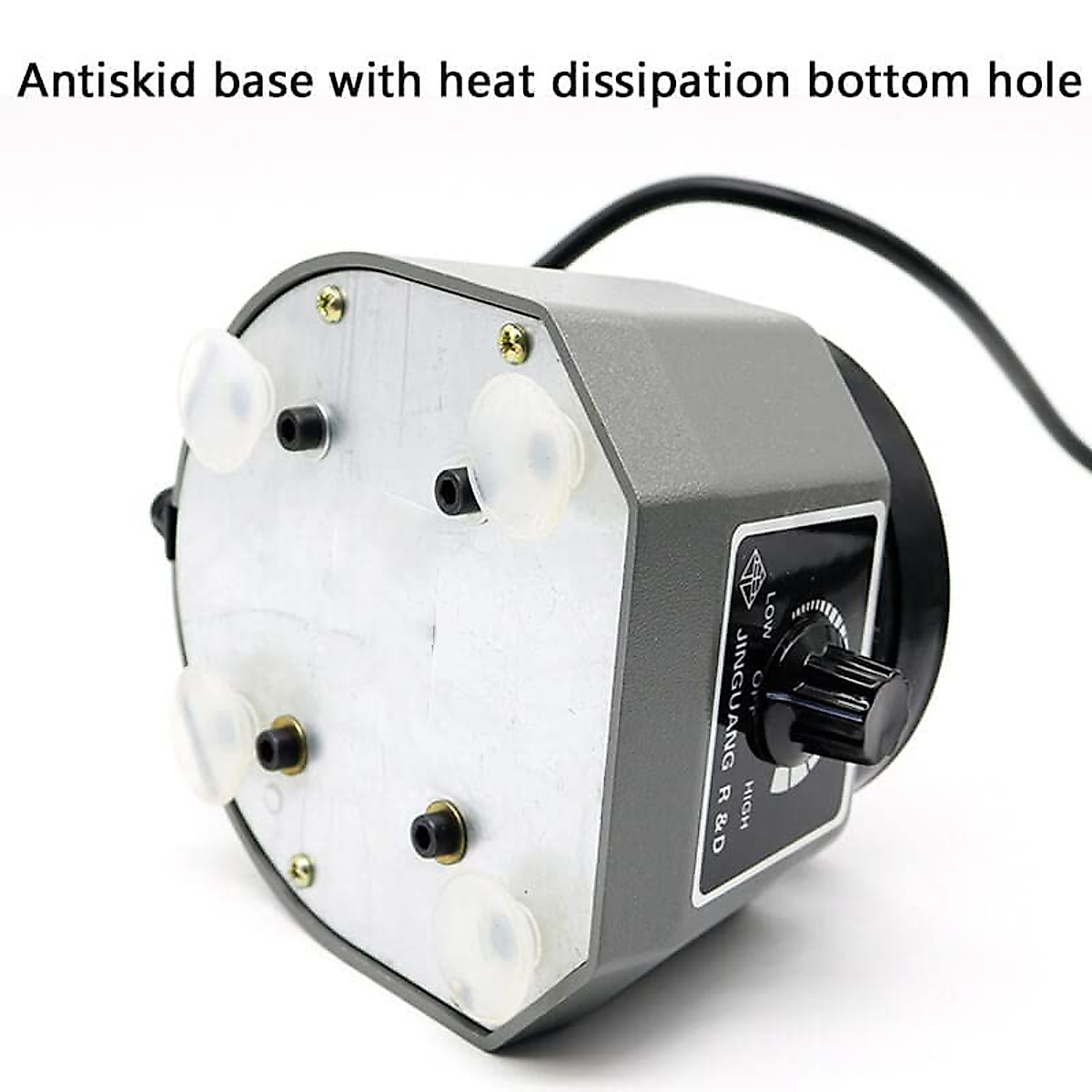 Lab Vibrator,Lab Equipment Vibrator,Round Shaker Oscillator,Plaster Vibrator, Vibrator Oscillator Shaker,Gypsum Mixing Machine,4" Vibrator Plate Dental Equipment Machine,110V 100W