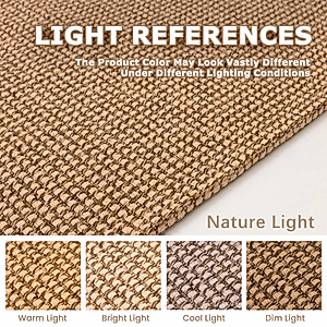 KOZYFLY Boho Runners for Hallways 2x6 ft Washable Hall Carpet Runner Rubber Backed Kitchen Rug Non Slip Woven Cotton Entryway Runner Rugs Floor Runners for Indoor Hallway Bedroom, Tan/Orange/Brown