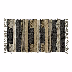 French Connection Home Mitsiki 27"x45" Moroccan Accent Rug, Charcoal