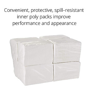 GEORGIA-PACIFIC Dixie 1/4-Fold 2-Ply Dinner Napkin (Previously Acclaim) by PRO (Georgia-Pacific), White, 36202, 500 Napkins Per Pack, 8 Packs Per Case