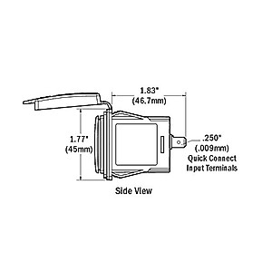 Blue Sea Systems 1039 Dual USB Charger 12/24V