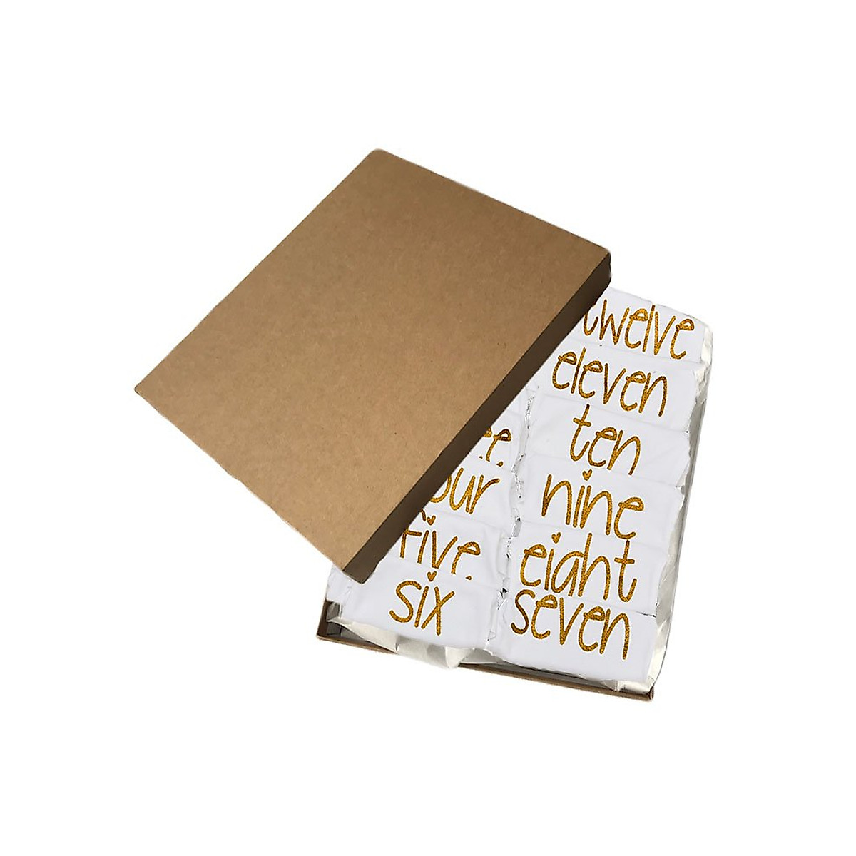 Newborn Baby Gift Set - 12 Pack Bodysuits (OS, Natural)