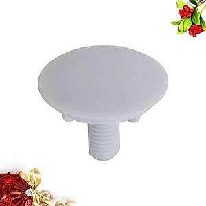 Cabilock Bathtub Accessories Plastic Kitchen Faucet Hole Dispenser Decorative Cover Kitchen Sink Tap Hole Plug (White) Tub Drain Stopper