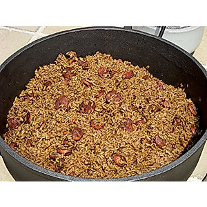 King Kooker 1740 17-1/2-Inch Outdoor Cooker with 10 Gallon Cast Iron Jambalaya Pot Package