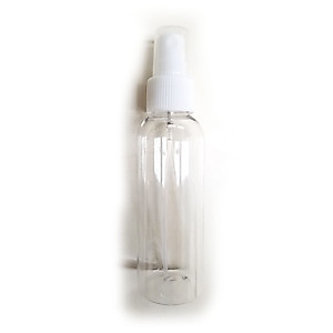 Empty Fine Mist Spray Bottles - 100 ml (3.5 oz) PET Plastic (Single)