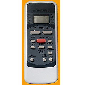 YING RAY Replacement for Heat Controller Comfort-aire Comfort aire Air Conditioner Remote Control R51K/BGE R51K/BGCE R51K1/BGE R51K1/BGCE (Only Remote Control)