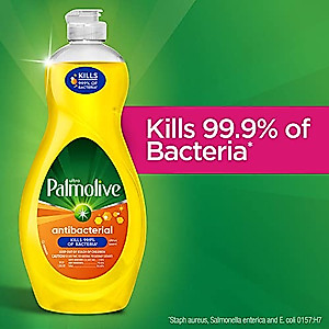 Palmolive Ultra Dishwashing Liquid Dish Soap, Citrus Lemon Scent- 20 Fl. Oz