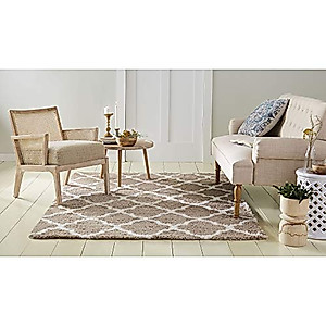 Home Dynamix Ventura Roslin Transitional Modern Area Rug, Beige/Ivory, 3'11"x5'10" Rectangle
