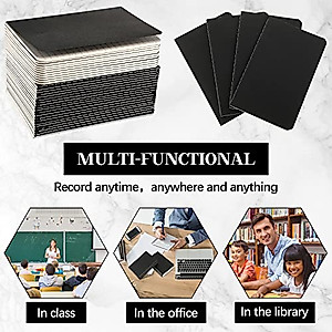 60 Pack Pocket Notebook Mini Notebooks Small Notebooks Softcover Mini Notepad Lined Pocket Journal Memo Notepad for Students Traveler Supplies, 3.5x5.5 Inch, 20 Sheets 40 Lined Pages (Simple Style)