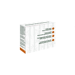 The Boodha Ziplock Bag Organizer with Wrap Dispenser – 6-in-1 Foil and Plastic Wrap Organizer with Cutter, Baggie Organizer for Sandwich, Snack, Gallon, Quart Bags – Bamboo Kitchen Drawer Organizer