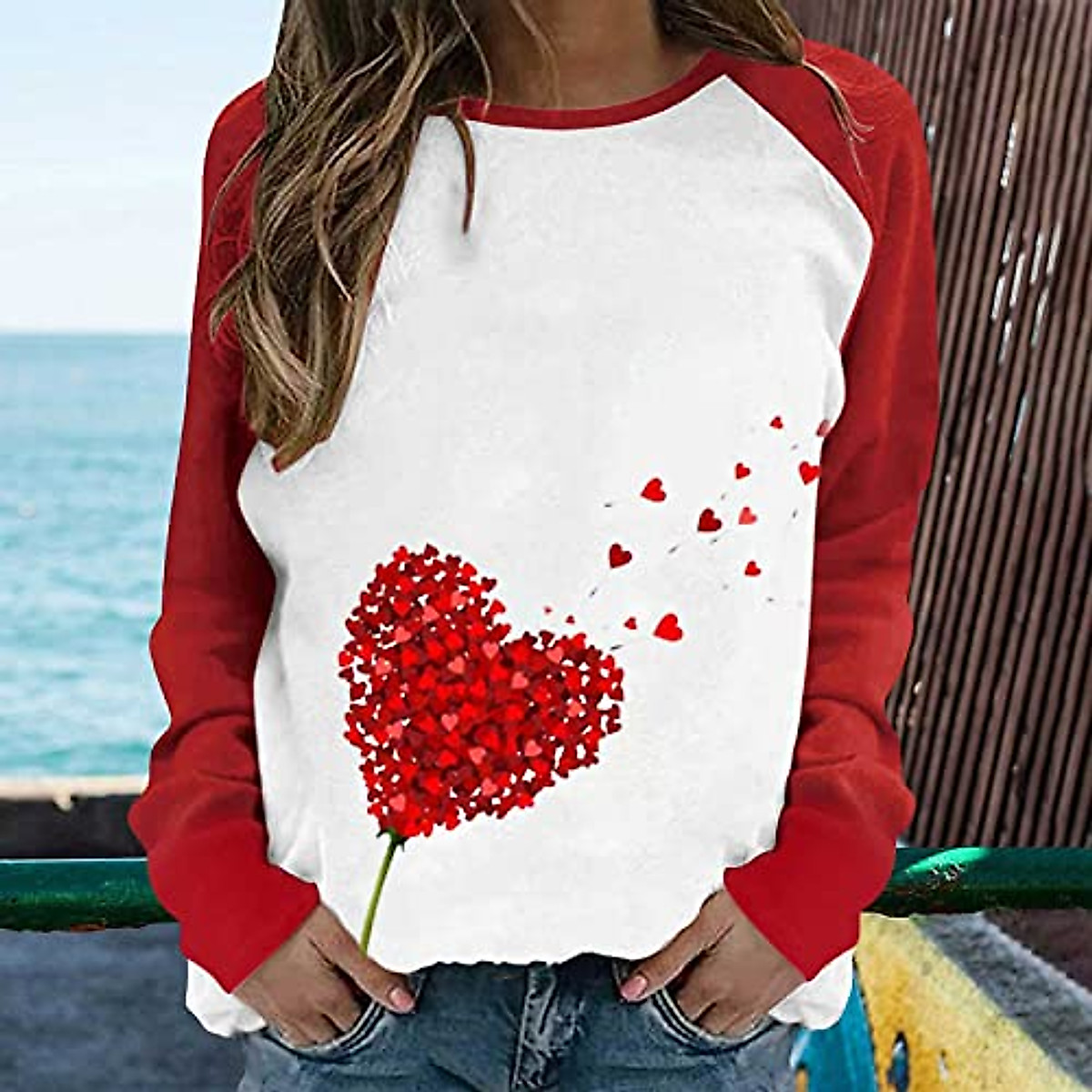 Valentines Outfits for Women Happy New Year Cards Shirts Stocking Stuffers for Teens Gift for 20 Year Old Male White
