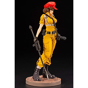 Kotobukiya GI Joe: Lady Jaye (Canary Ann Version) Bishoujo Statue, Multicolor