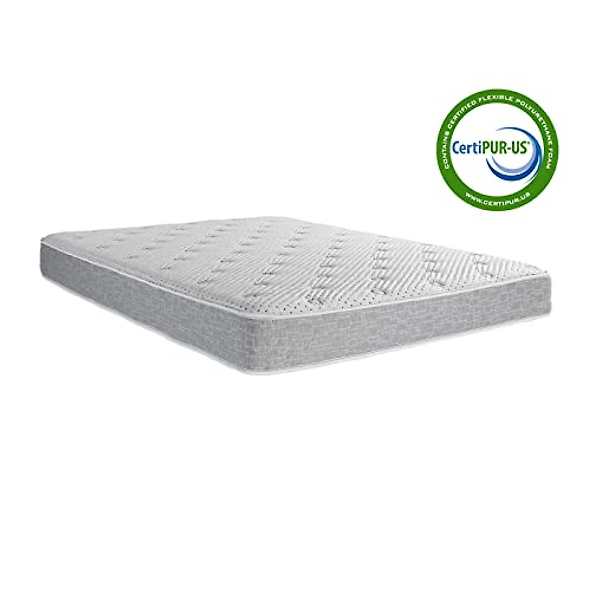 Tulo by Mattress Firm | 8 INCH Memory Foam Plus Coil Support Hybrid Mattress | Bed-in-A-Box | Firm Comfort | King