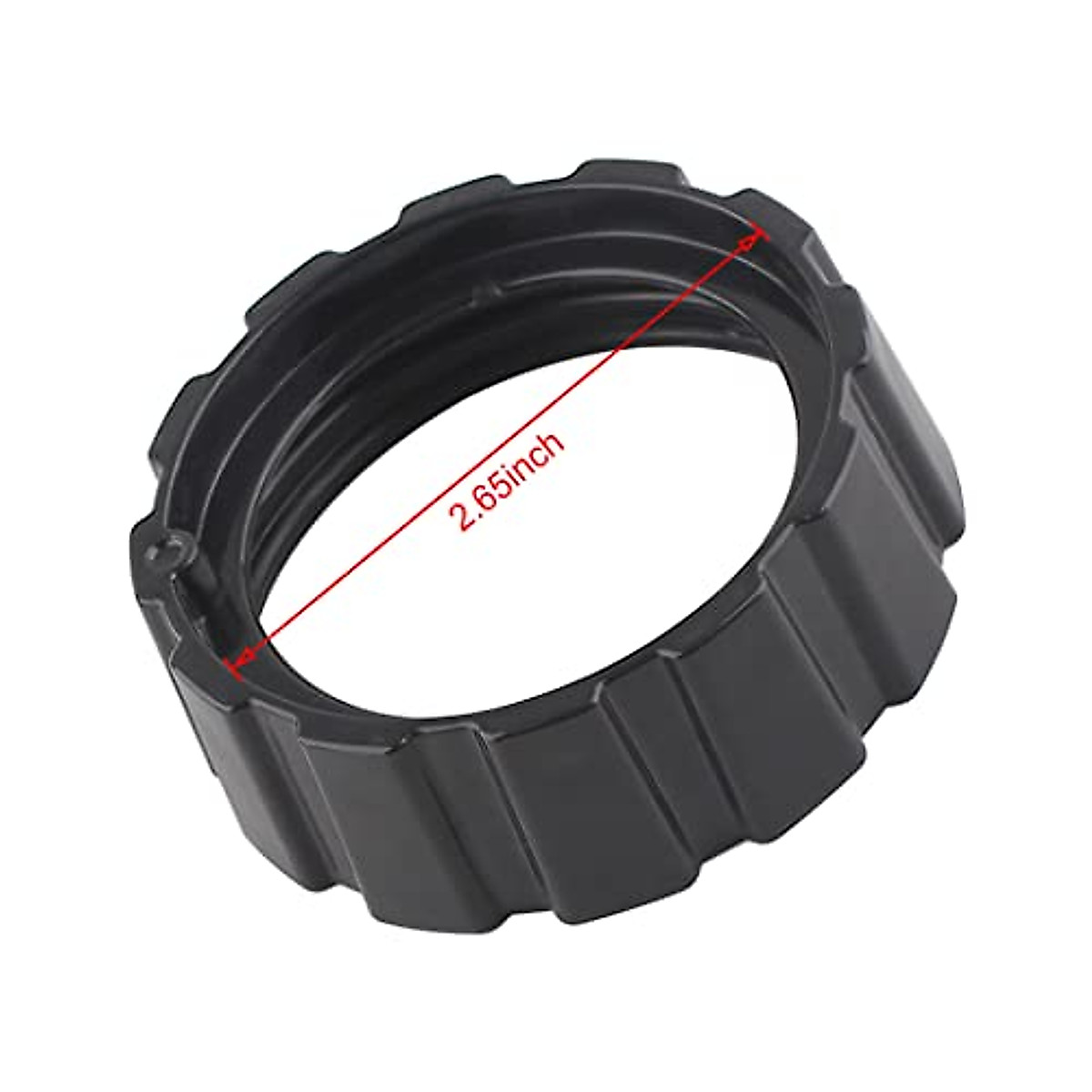 Veterger Replacement Parts Blade with Base Bottom Cap, Compatible with Hamilton Beach Blender