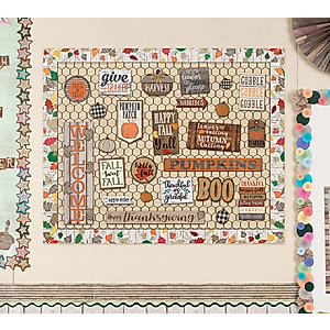 Teacher Created Resources Home Sweet Classroom Pumpkins Accents - Assorted Sizes (TCR8553)