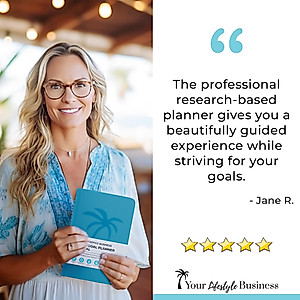 90 Day Goal Setting Journal, Track Progress Daily, Multiple Use Cases, One Journal for All