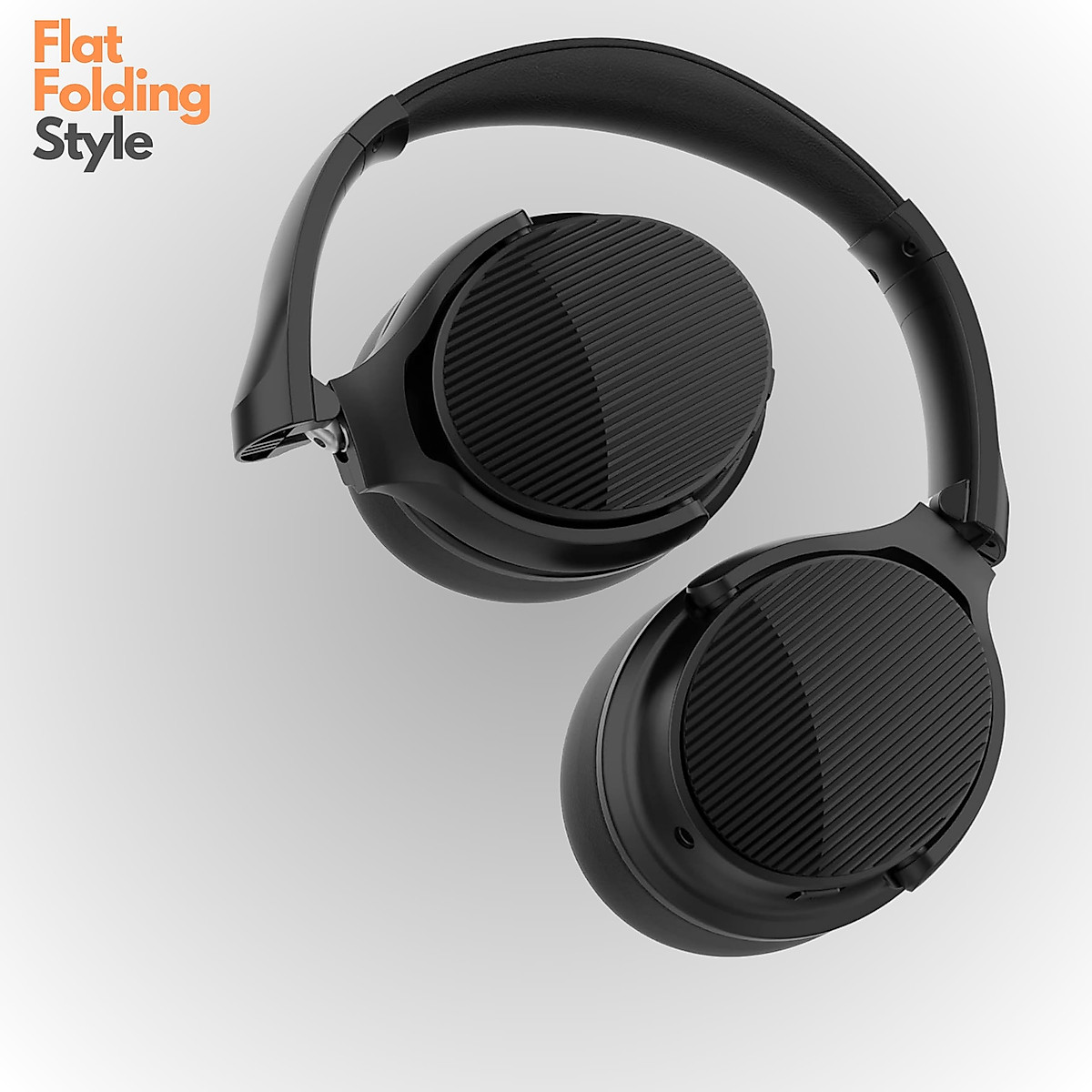 Betron EMR90 Foldable Wireless Bluetooth Headphones Over Ear with Microphone Mic Deep Bass