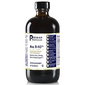 Premier Max B-ND 8 FL OZ, Dynamic Liver, Energy, & Brain and Support