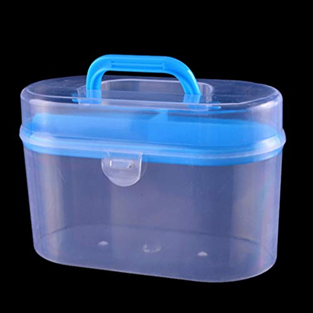 EXCEART Plastic Storage Box Tool Box Sewing Box Organizer Multipurpose Organizer Random Color