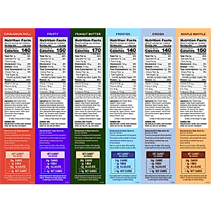 Magic Spoon Cereal, Variety 6-Pack of Cereal + Spoon - Keto & Low Carb Lifestyles, Gluten & Grain Free, High Protein, 0g Sugar