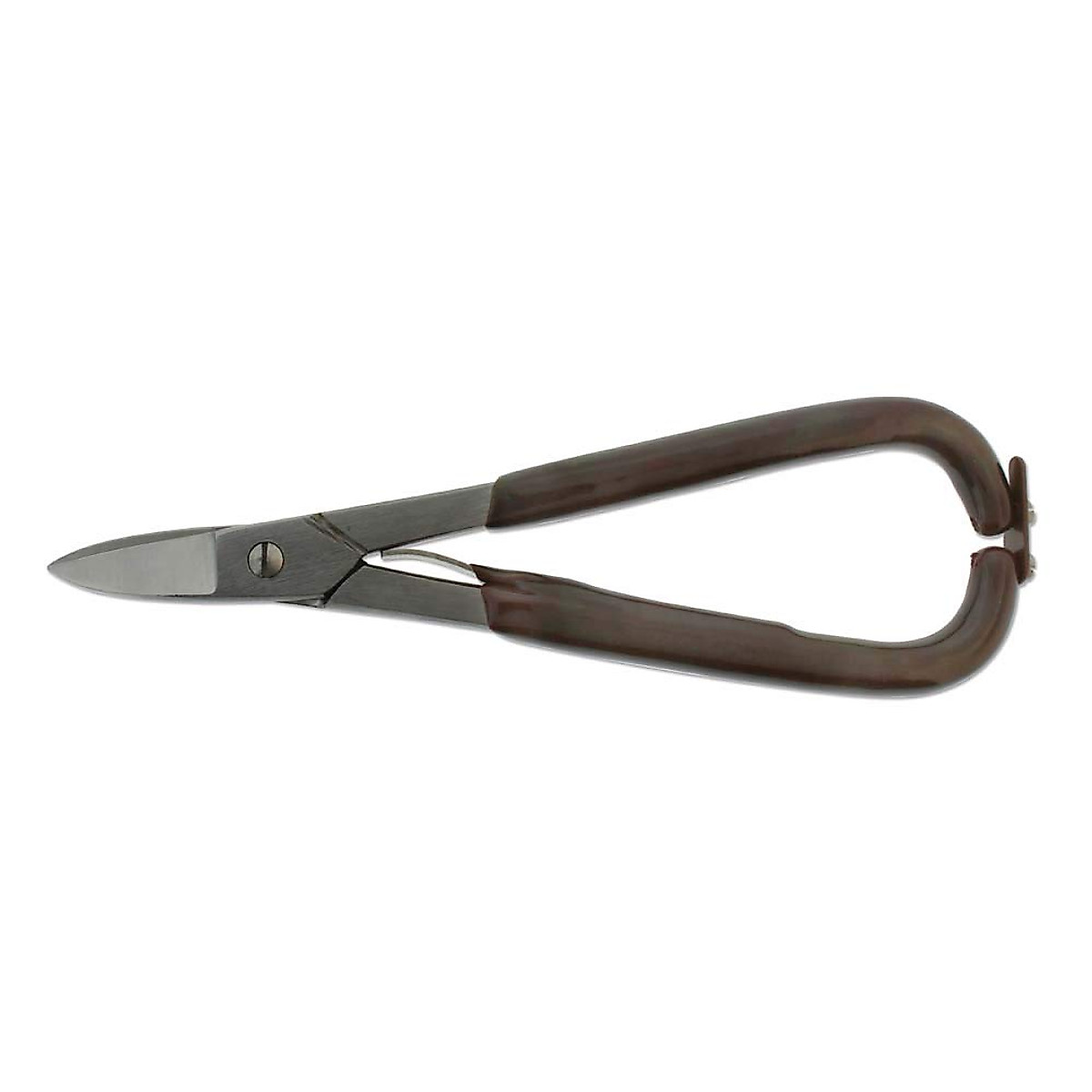 Vintaj Tools by The Beadsmith Metal Shear – 7 Inches (178mm) With Steel Blades, Comfort Grip & Single-Leaf Spring Handle – Tool for Cutting & Stamping Blanks, Sheet Metal and Craft Wire