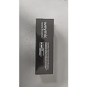 WEYMIC wm57 Dynamic Vocal Classic Style Microphone Audio Instrument Classic Professional Dynamic Cardioid Unidirectional - for Instruments, Drums, Percussion, Vocals(not Include Cable)