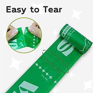 540 Count Dog Poop Bags Rolls, 9" x 13" Dog Bags for Poop, 100% Leak Proof and Strong Sturdy Doggie Poop Bags, Pet Waste Bags, Lavender, Scented