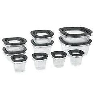 Stoge Rubbermaid Food Storage Containers, Bundle 0.5 Cup 12 Pack (12 containers + 12 lids)