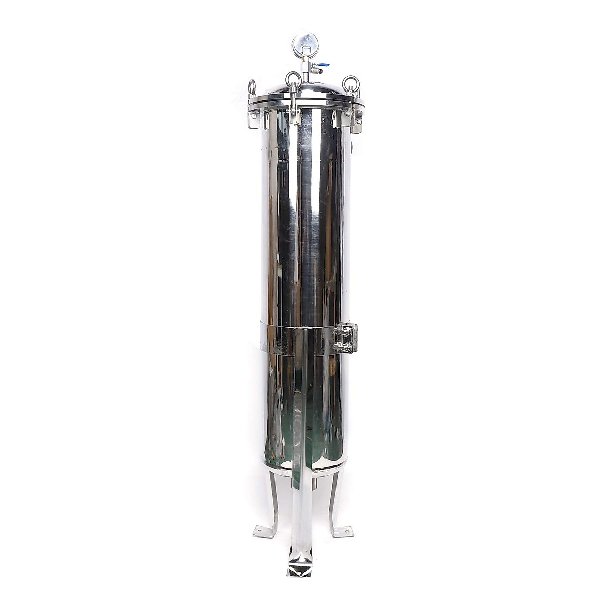 Bag Filter Housing, 304 Stainless Steel Filter, Pressure Filter Device Height Adjustable