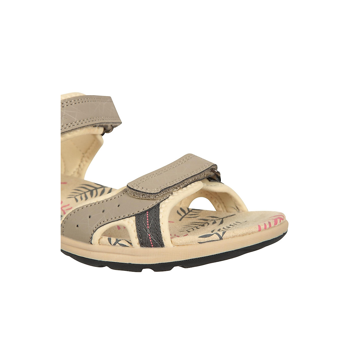 Mountain Warehouse Athens Printed Womens Sandals Beige Womens Shoe Size 8 US