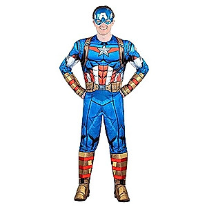 Jazwares MARVEL Captain America Adult Costume Small