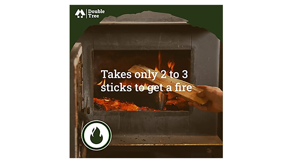Double Tree Fatwood Fire Starter Sticks - Organic & Eco-Friendly