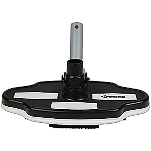 Poolmaster 27412 Deluxe Vinyl Liner Swimming Pool Vacuum, Premier Collection, Medium, Black